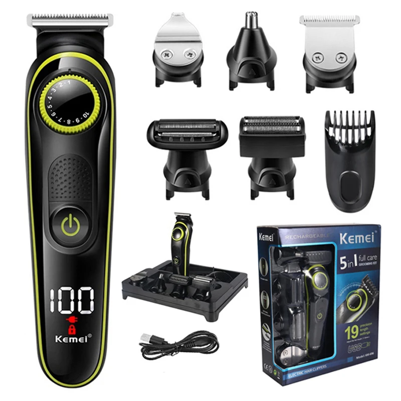 All-in-one Professional Hair Trimmer For Men Facial Body Shaver ...