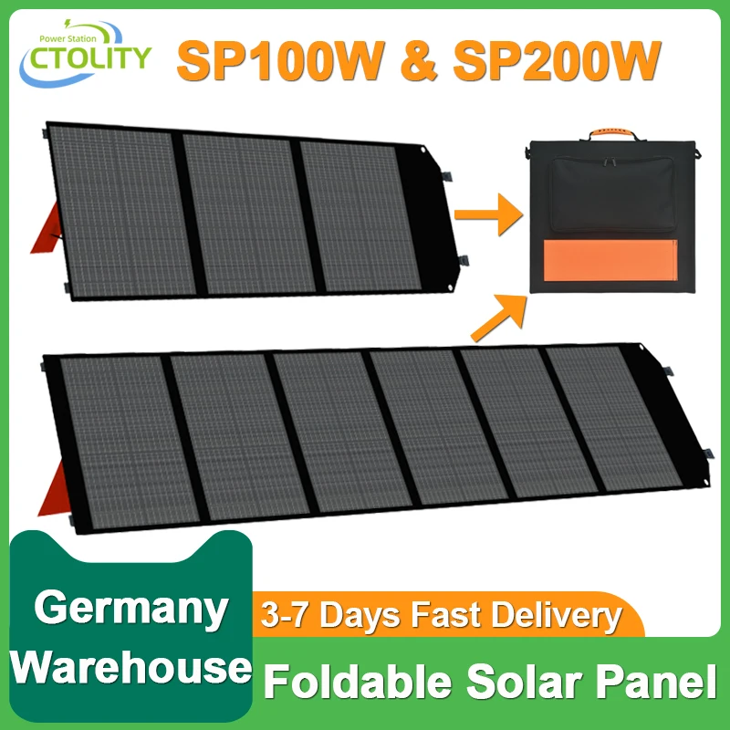 Flexible-100W-200W-Solar-Panel-18V-5-5-11-1A-USB-Type-C-Solar-Charging ...