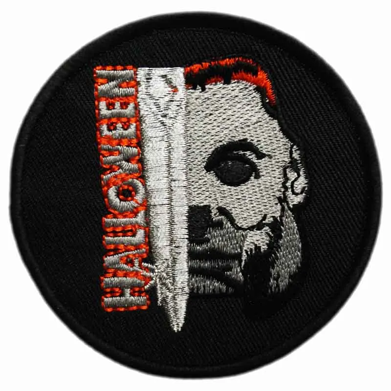 3" Halloween Movie Michael Myers Face and Knife Name Patch TV Movie ...