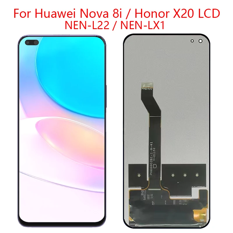 6-67-For-Huawei-Nova-8i-Honor-X20-LCD-Touch-Screen-Digitizer-Assembly ...