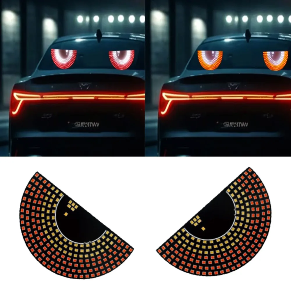Car-Eye-LED-Light-USB-5V-Car-Devil-Eyes-Lights-With-11-Modes-Kaziran ...