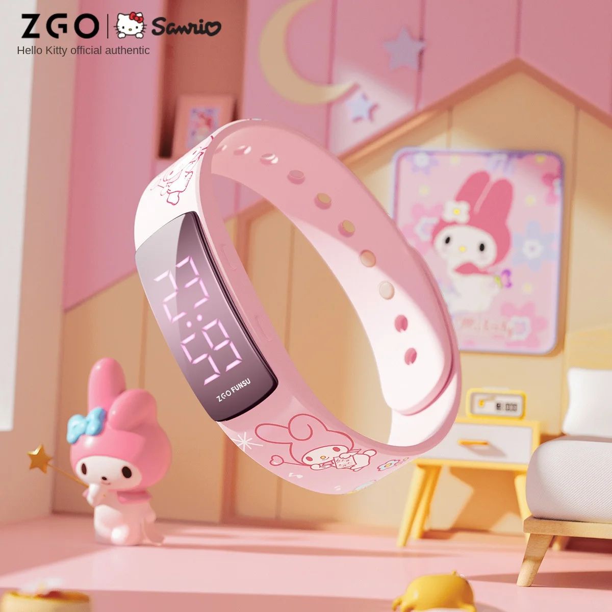Sanrio-reloj-inteligente-My-Melody-para-ni-os-y-mujeres-pulsera ...
