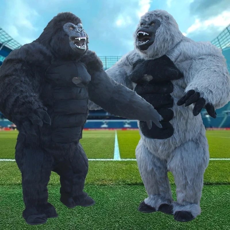 Funtoys-Ape-Inflatable-Gorilla-Mascot-Costume-2m-2-6m-3m-Monkey-Gorilla ...