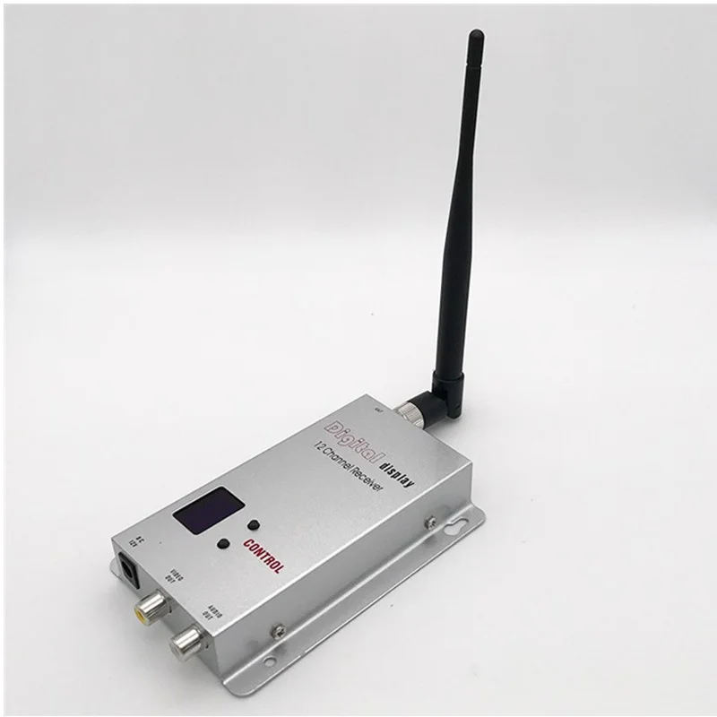 1.2Ghz 8CH Wireless AV Sender TV Audio Video Transmitter Receiver for FPV Quadcopter RC Drone ...