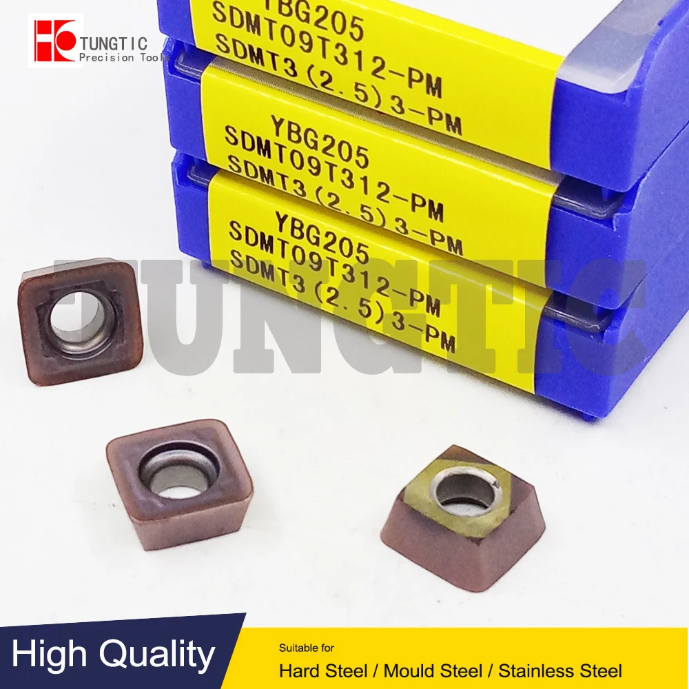 SDMT09T312-PM-YBG205-Milling-Cutter-CNC-Tool-Lathe-Machining-Tools ...