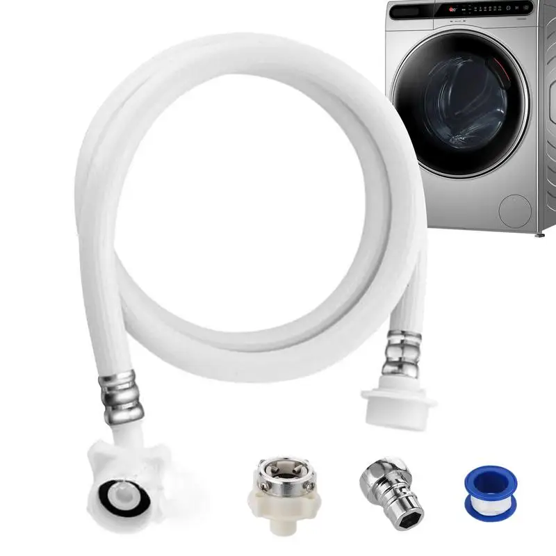 Washing-Machine-Inlet-Hose-Portable-Connection-And-Supply-Lines-Water ...