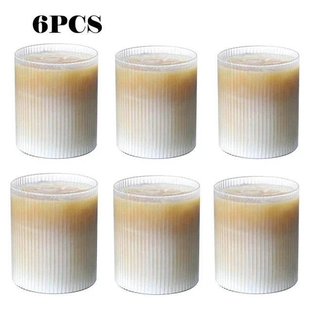 300ML-Coffee-Mug-Japanese-Striped-Glass-Cup-Japanese-Creative ...