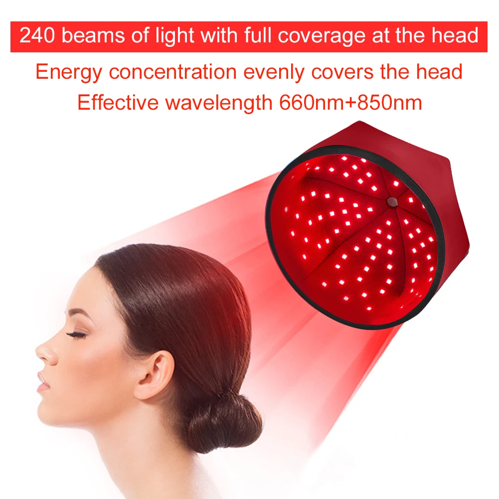 Red-Light-Hair-Growth-Cap-Red-Light-Therapy-Cap-Rechargeable-Hair ...