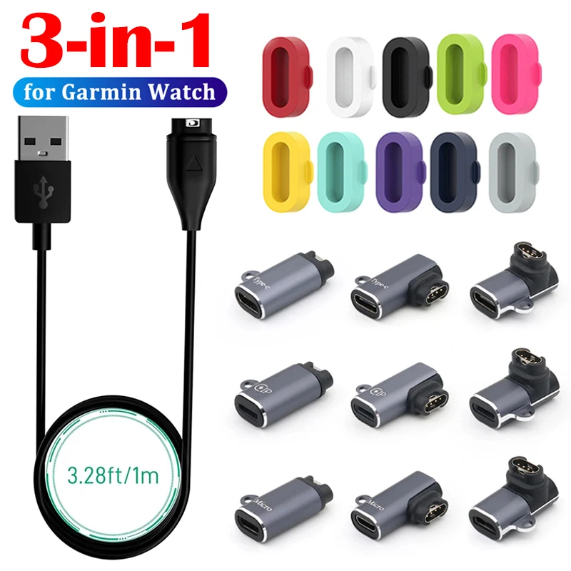 Charging-Cable-for-Garmin-Fenix-7-7S-7X-6-6S-6X-Forerunner-955-945-USB ...