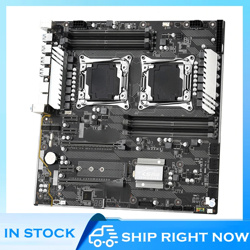X99 Dual F2 Mainboard Lga 2011 V3 With 8 Ddr4 Memory Slots Double ...