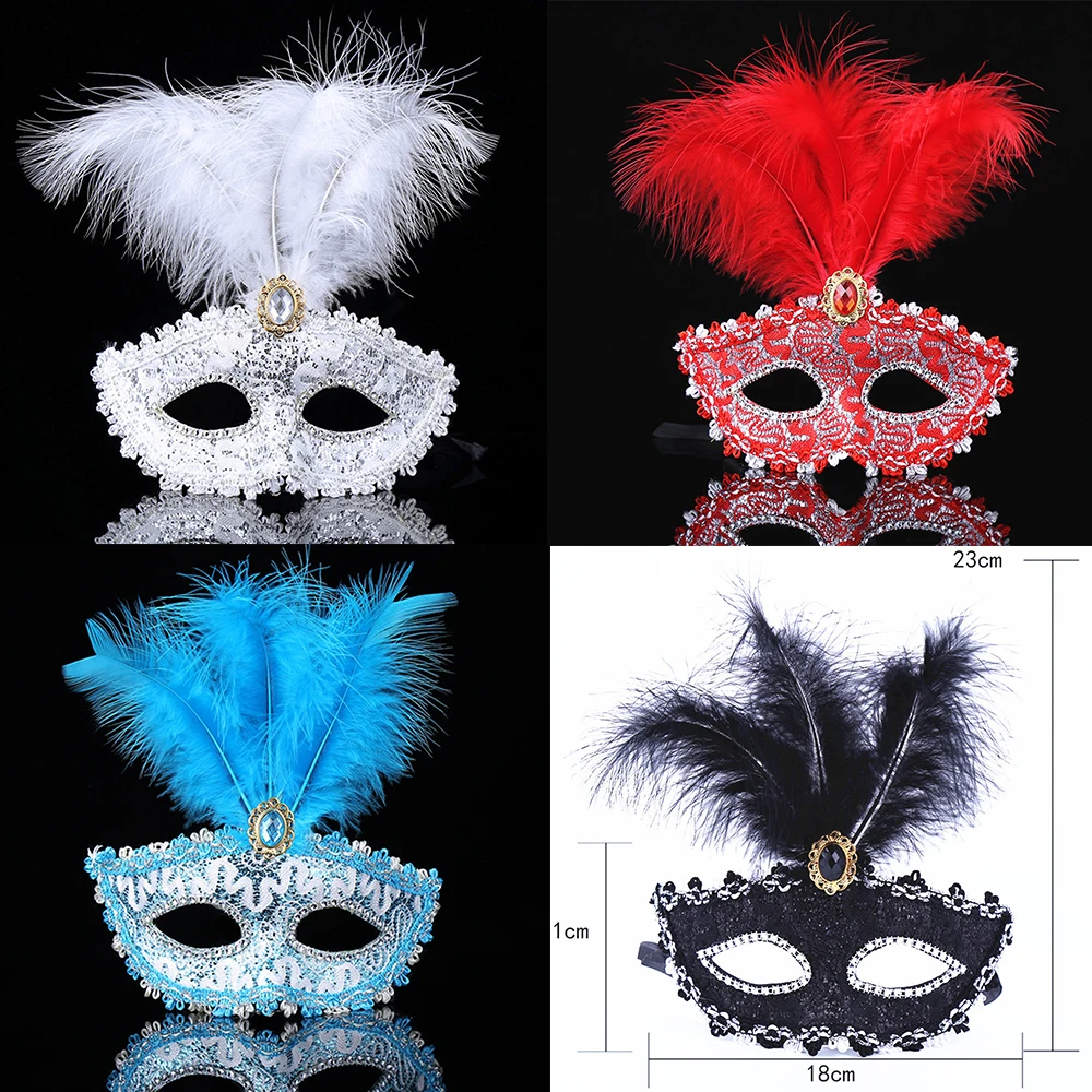 Itacazzo Headress Party Prom Dress Accessories Women's Mask Sexy Lace ...