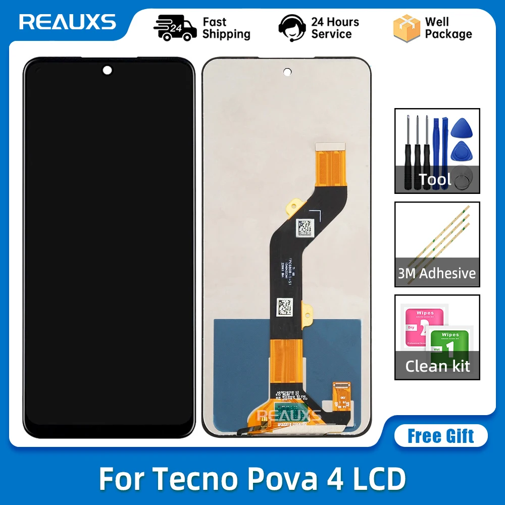 6-82-Original-For-Tecno-Pova-4-LG7n-LG7-LCD-Display-Touch-Screen ...