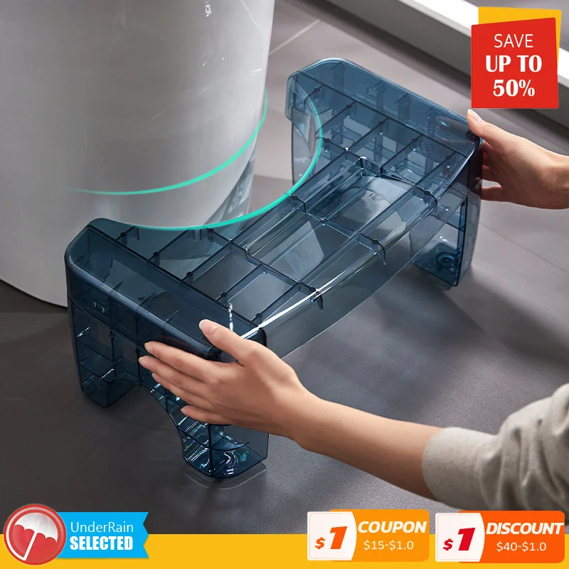 Collapsible-Transparent-Toilet-Squatty-Step-Stool-Child-Chair-Foot-Seat ...