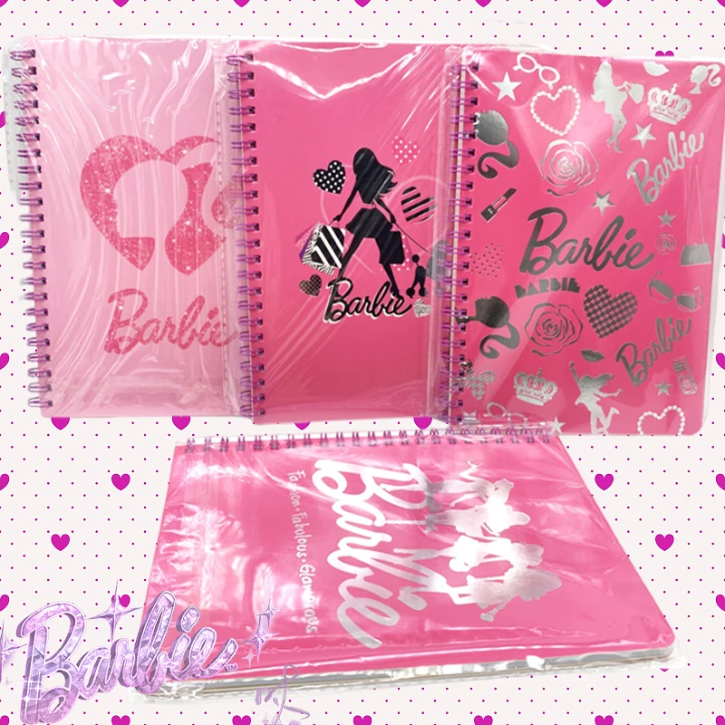 Barbie-A5-Notebooks-Kawaii-Coil-Horizontal-Line-Trendy-Movie-Students ...