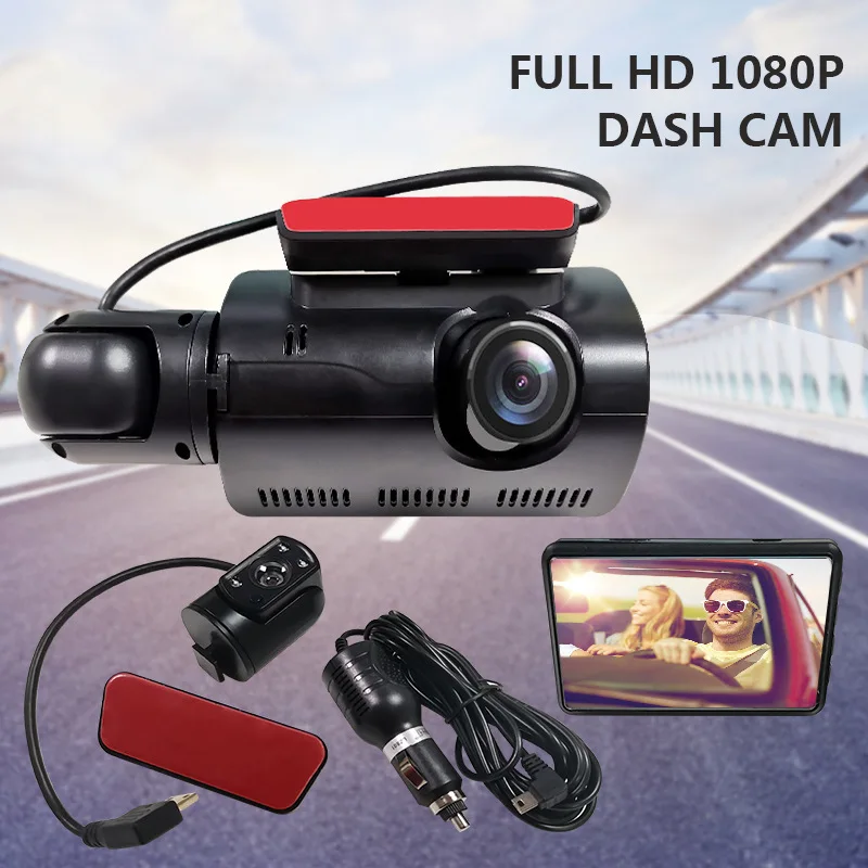 Dashcam-Dual-Camera-Full-HD-1080P-Inside-Front-Rear-Camera-2-Lens ...