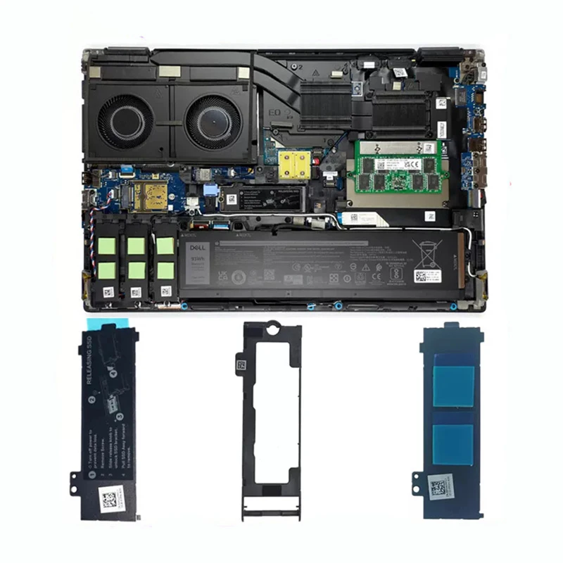 New-Genuine-Laptop-M-2-SSD-Heatsink-Plate-Bracket-for-Dell-Precision ...