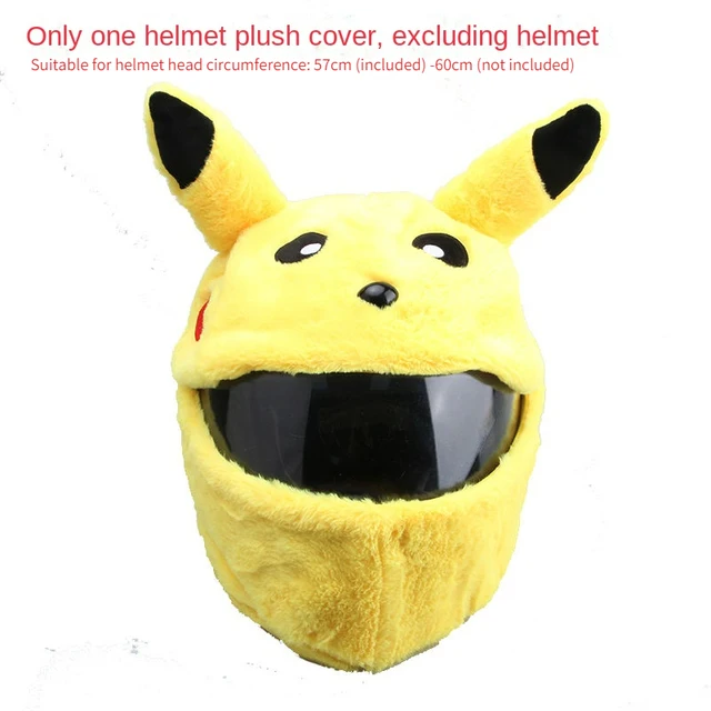 Pokemon Pikachu Stitch Helm Cover Geschikt Voor Motor Full Face Helm ...