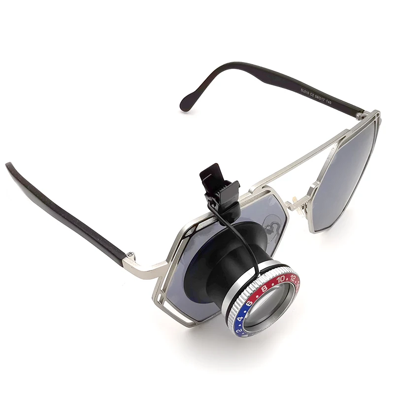 Aluminium-Magnifiers-can-be-Clipped-on-The-Glasses-Eye-Loupes-with-Clip ...