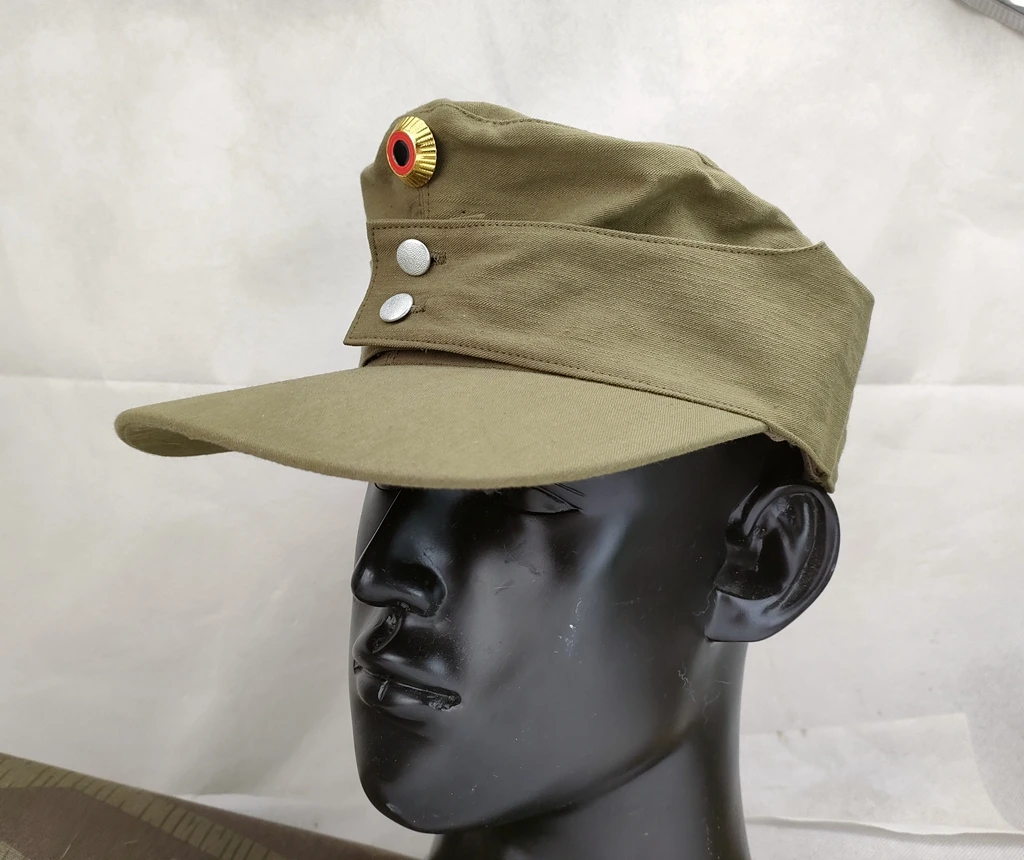 Military Replica Wwii German Afrika Korps Field Cap Hat & German ...