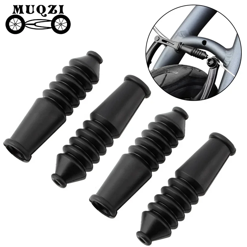 MUQZI 10pcs V Brake Cable Rubber Boot Protective Bike Brake Line Cable ...