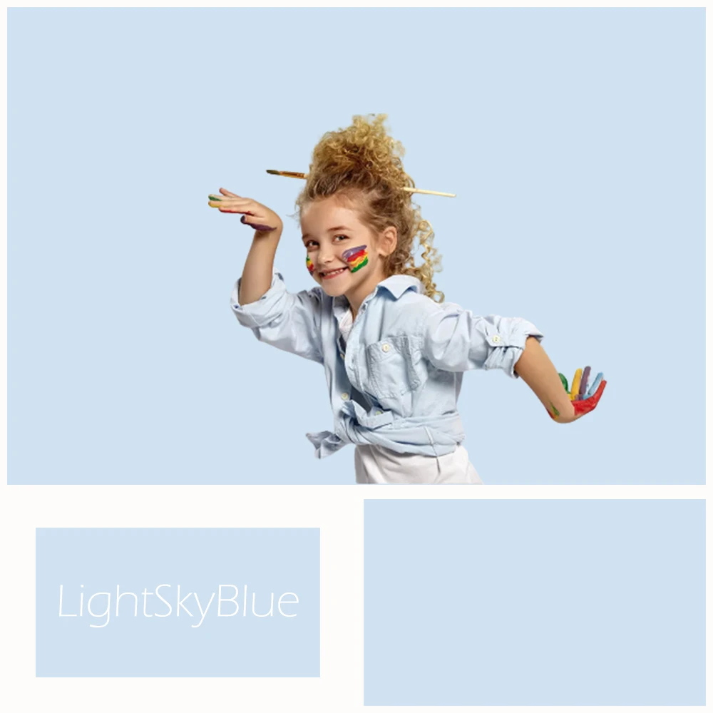 Solid Baby Blue Wallpaper