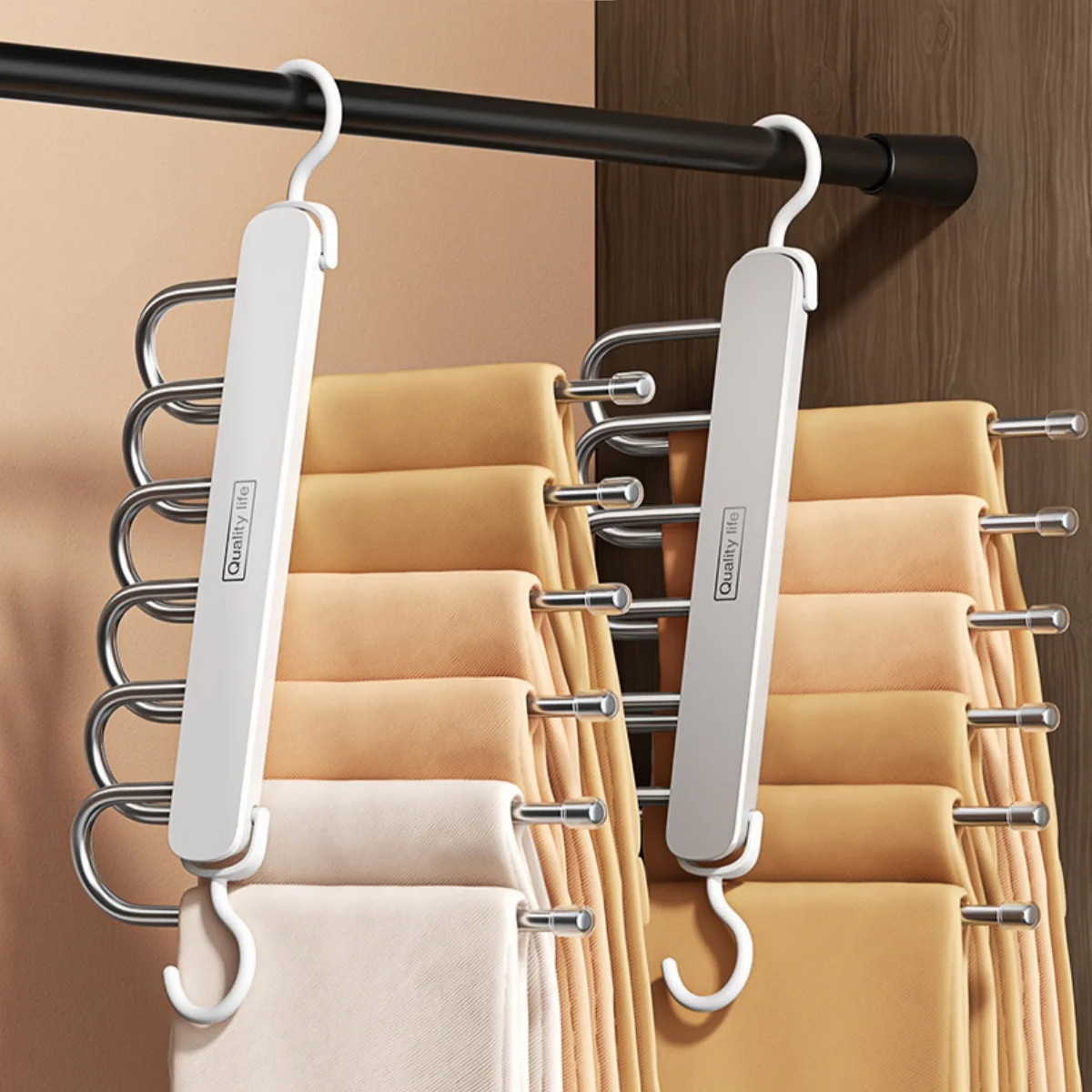 1pc-Multifunctional-Foldable-Pant-Rack-5in1-Stainless-Steel-Pants ...