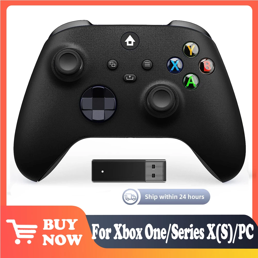 Wireless-Game-Controller-for-Xbox-Series-One-X-S-With-2-4G-Receiver-for ...