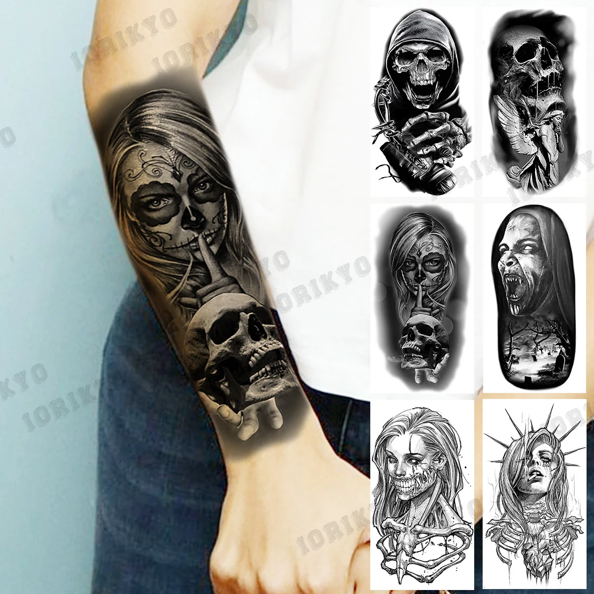 Skeleton Angel Tattoo