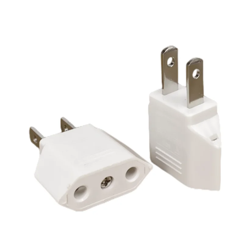 1pc US Travel Electrical Socket EU To US Power Adapter American ...