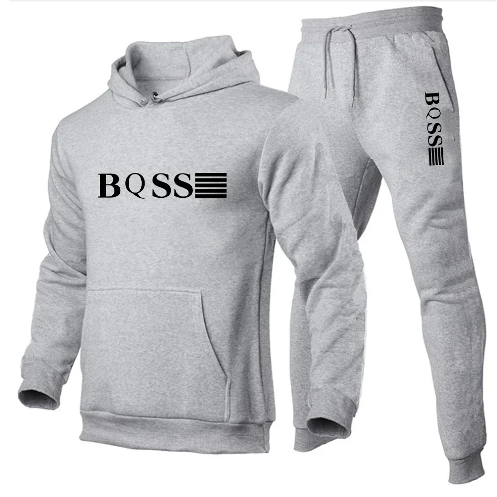 Combinaisons de sport pour hommes, survêtement à la mode, sweat à ...