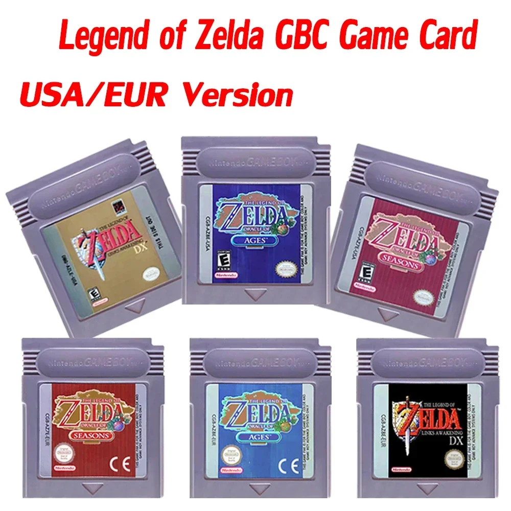 Cartucho-de-juego-Zelda-GBC-de-16-bits-tarjeta-de-consola-Legend-of ...