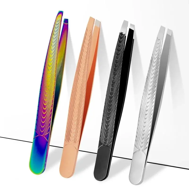 Precision-Black-Tweezer-para-homens-e-mulheres-Slant-Tip-f-cil-cabelo-e ...