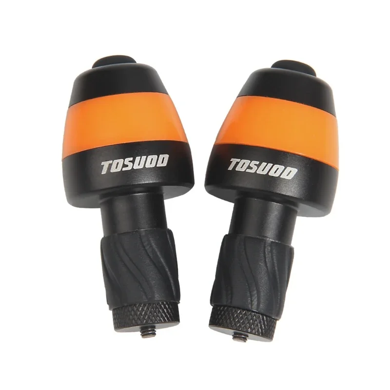 Bicycle Handlebar Light Bar End Safety Warning Light Battery Powered ...