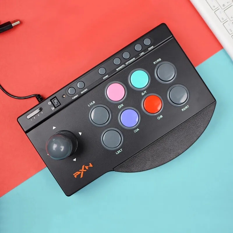 PXN-0082-Retro-Game-Arcade-Console-Rocker-Fighting-Game-Joystick-for ...