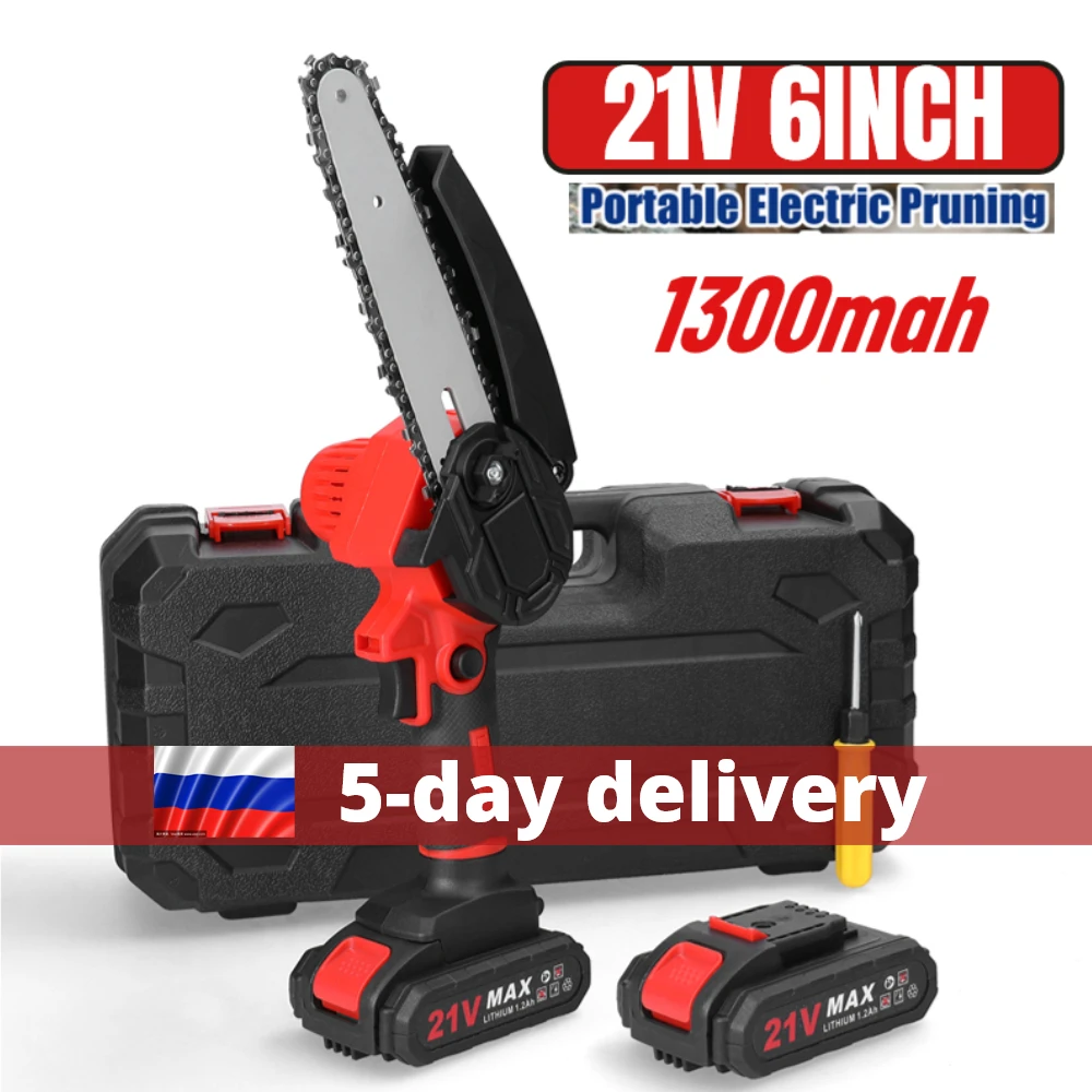 21v-6-Zoll-tragbare-elektrische-Schnitts-gen-Holz-spalt-kettens-ge-B ...