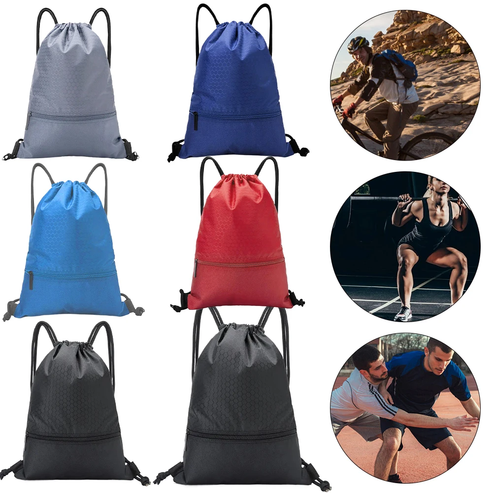 Drawstring-Backpack-Sports-Fitness-Backpack-Large-Capacity-Gym-String ...
