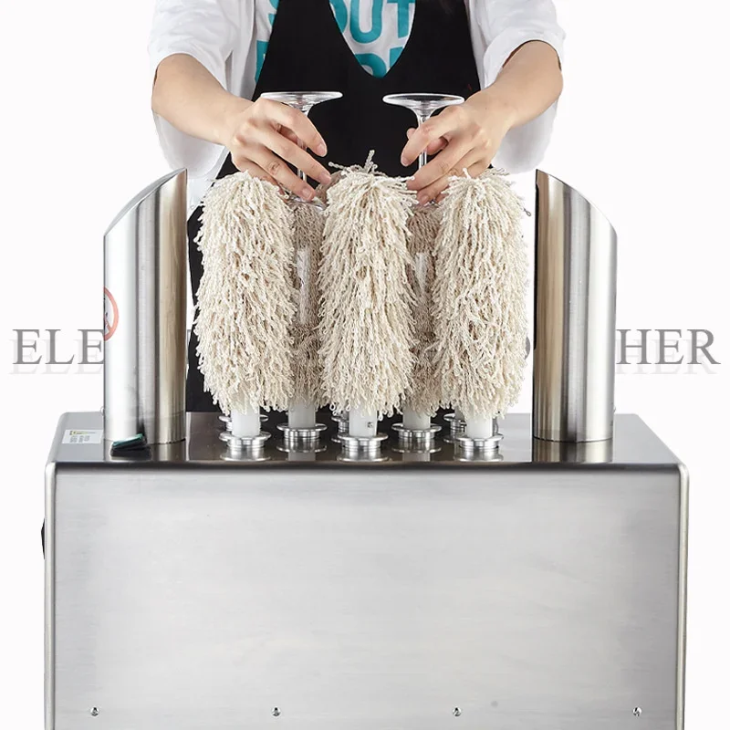 8-Brushes-Red-Wine-Glass-Electric-Glass-Cup-Cleaning-Machine-Commercial ...