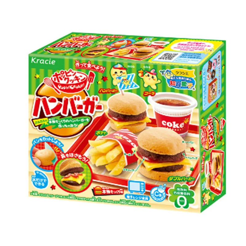 Kit-de-hamburguesa-Popin-Cookin-DIY-Kracie-regalo-de-fiesta-hecho-a ...