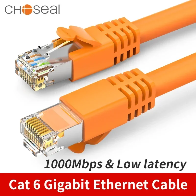 CHOSEAL-Ethernet-Cable-Cat6-Gigabit-High-Speed-1000Mbps-Internet-Cable ...