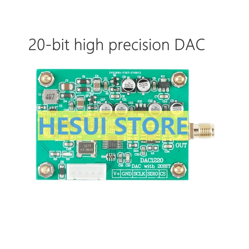 DAC1220 digital to analog conversion data acquisition module 20 bit ...