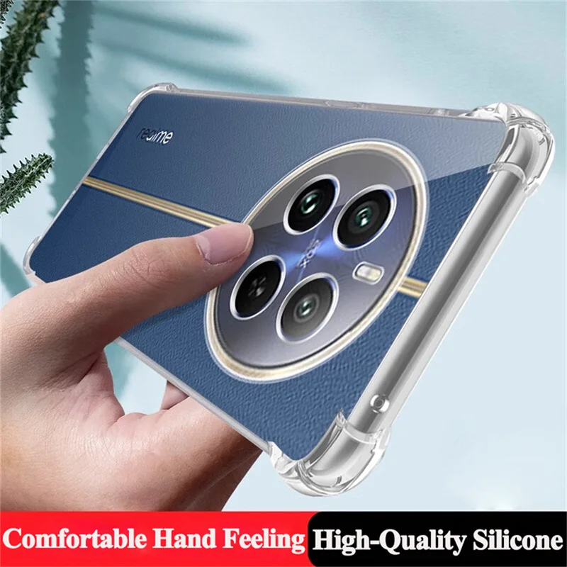 Airbag-Case-for-Realme-12-Pro-Plus-Soft-Clear-Shockproof-Silicone-Phone ...