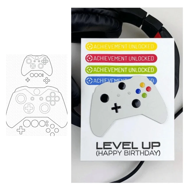 Video Game Controller Stencil