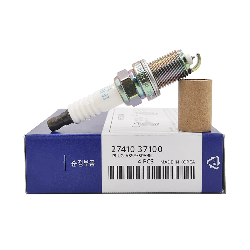Iridium-Spark-Plug-para-Hyundai-Kia-Elantra-Sonata-Sante-Fe-Tucson ...