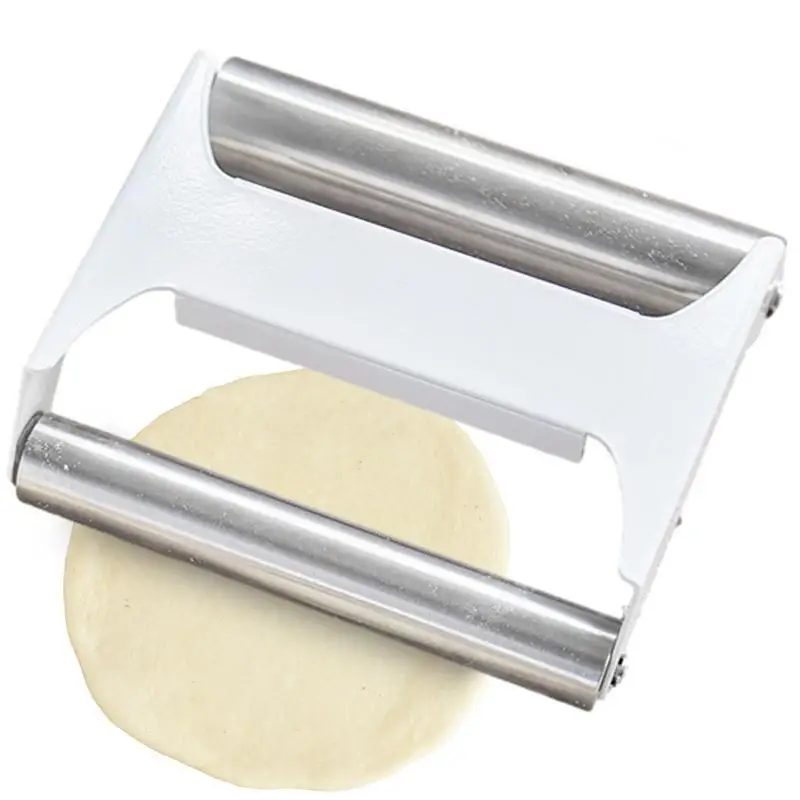 New Stainless Steel Rolling Pin Non-stick Dough Pastry Roller Kitchen ...