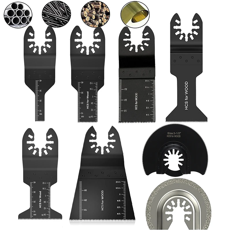 Oscillating Tool Blades Metal | 10 Pcs Oscillating Metal Blade - 1pc ...