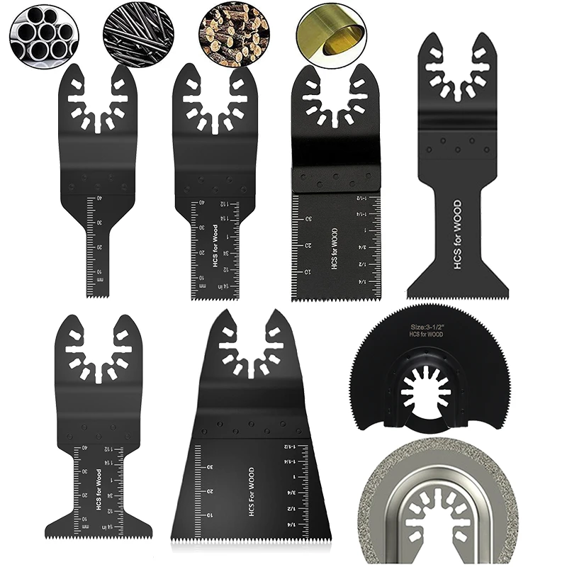Oscillating Tool Blades Metal | 10 Pcs Oscillating Metal Blade - 1pc ...