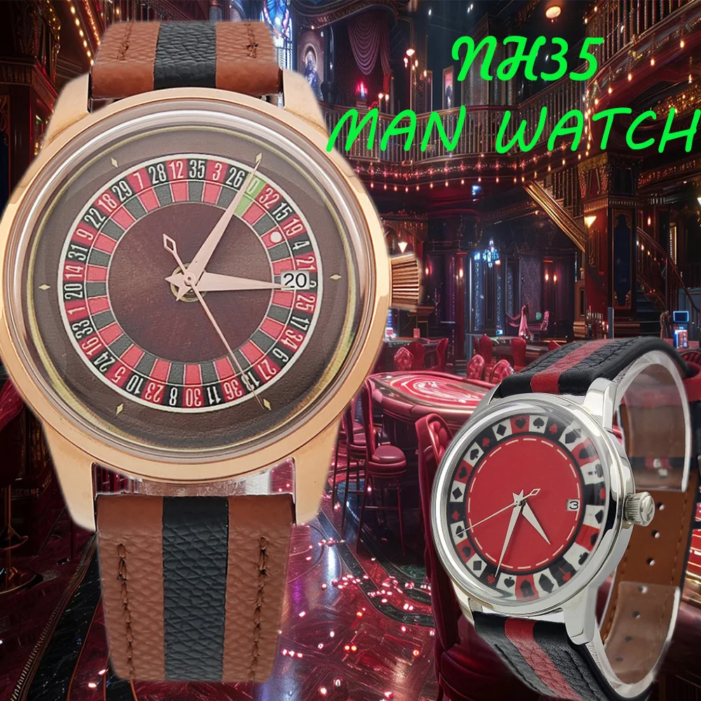 40mm-Mens-Mechanical-Watches-Stainless-Steel-NH35-Watch-Men-Luxury ...