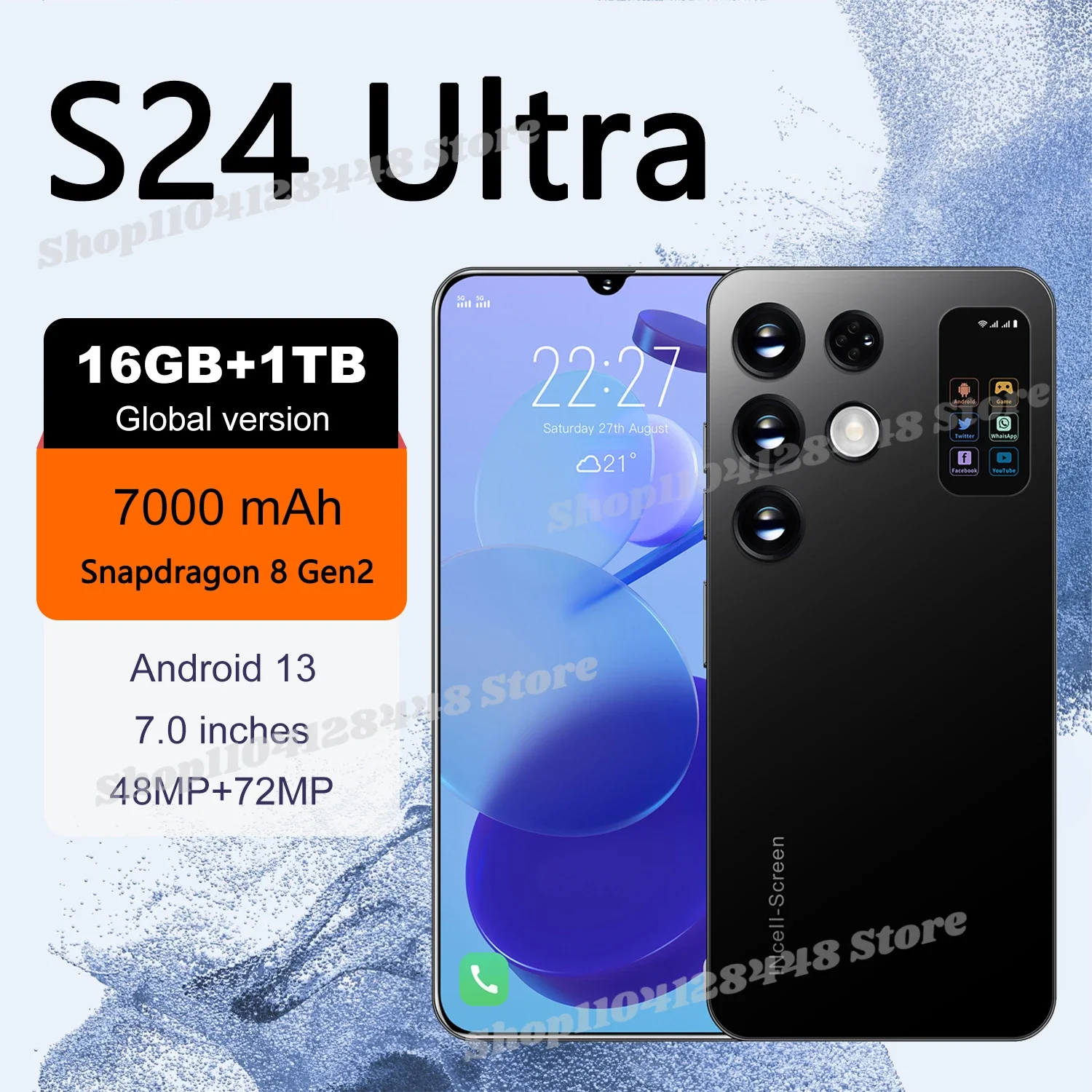 S24-Ultra-Android-13-Smartphone-Edi-o-Global-16GB-1TB-7000mAh-4G-5G ...
