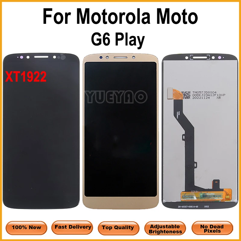 Pantalla-LCD-t-ctil-para-Motorola-Moto-G6-Play-montaje-de-digitalizador ...