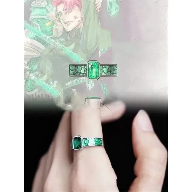 Kakyoin-Noriaki-Women-Ring-Anime-Ladies-Rings-JoJo-s-Bizarre-Adventure ...